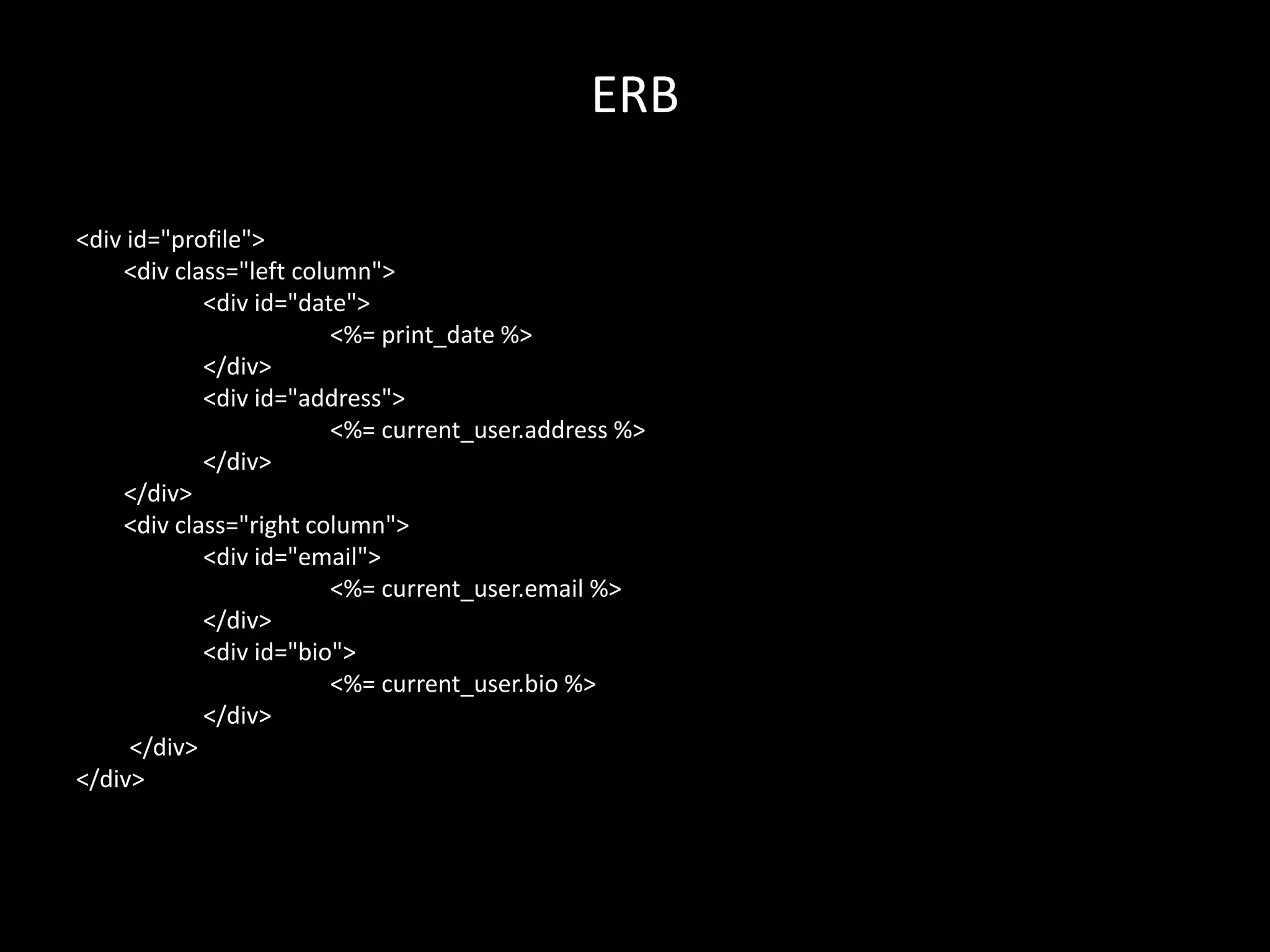 Jade & Javascript templating | PPTX