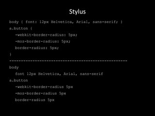 Jade & Javascript templating | PPTX