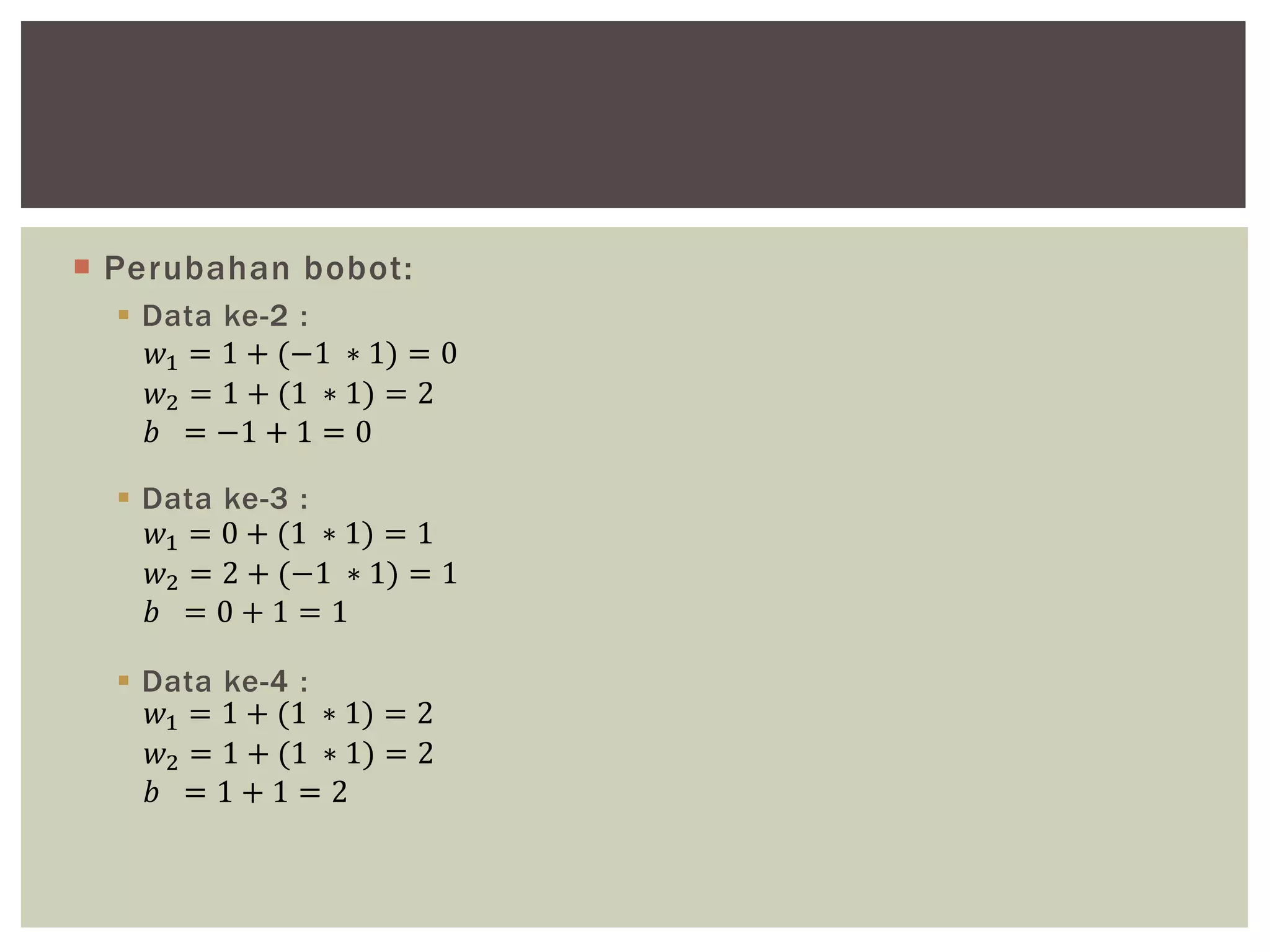 (Jst)hebb dan delta rule | PDF