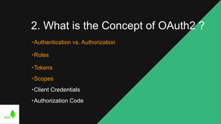 OAuth2 & OpenID Connect with Spring Security | PPT