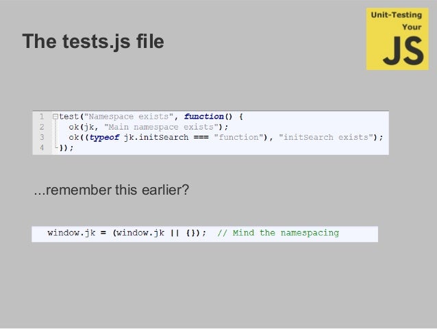 Js unit testing