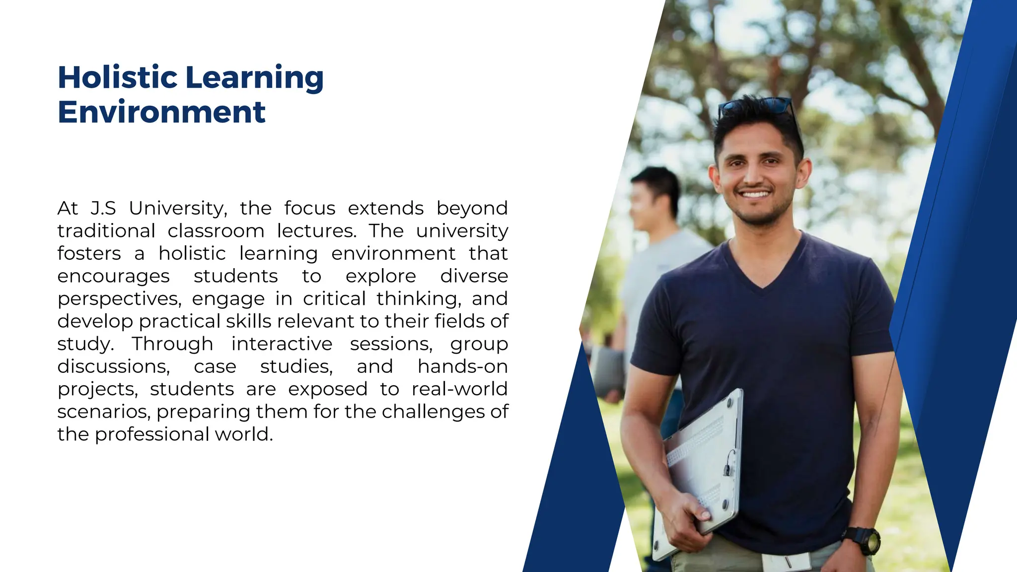 The Unique Teaching Methodology at J.S University | PPT