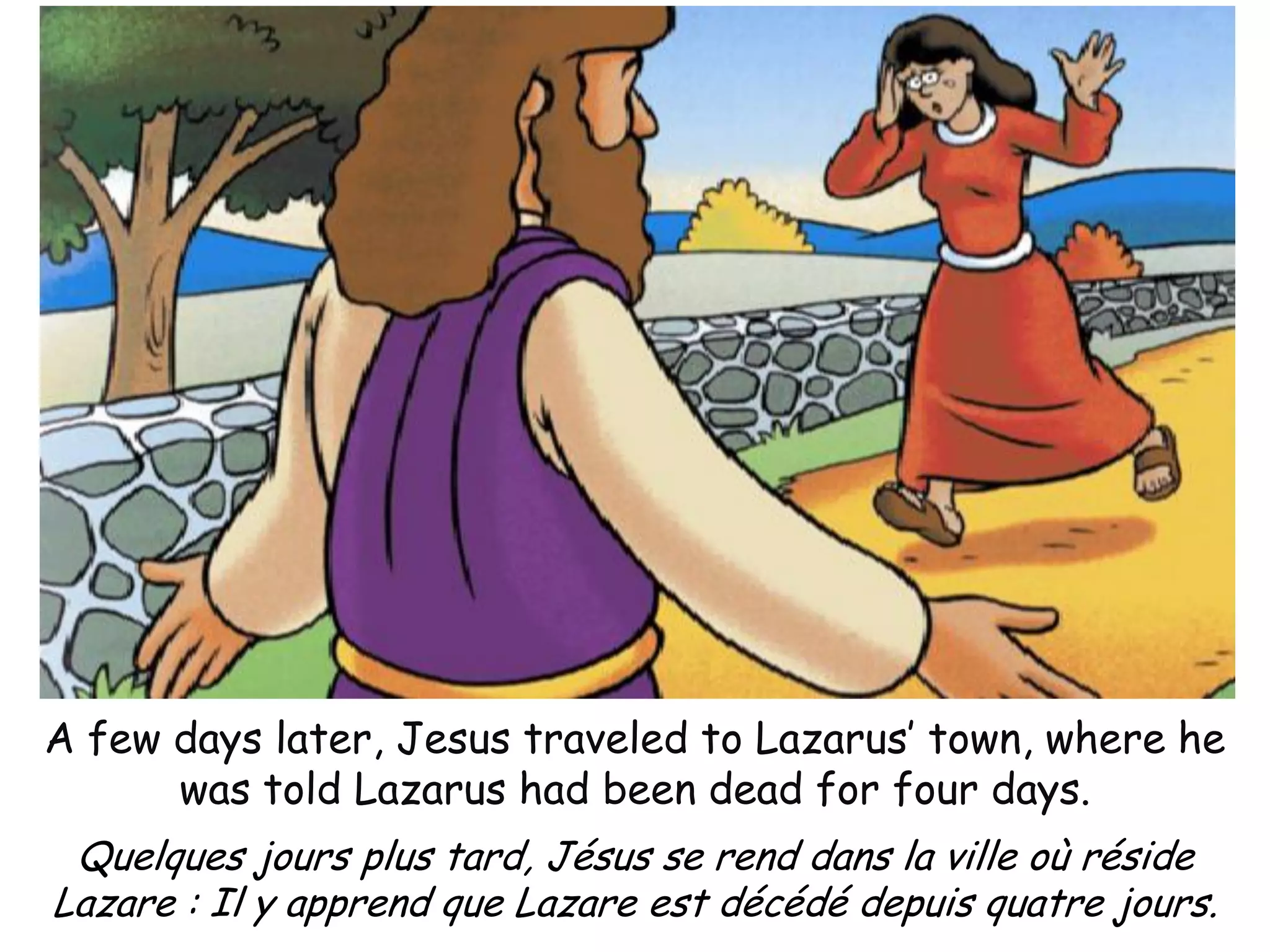 Jésus ressuscite lazare - jesus raises lazarus | PDF