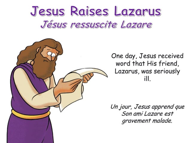 Jésus ressuscite lazare - jesus raises lazarus | PDF | Christianity ...