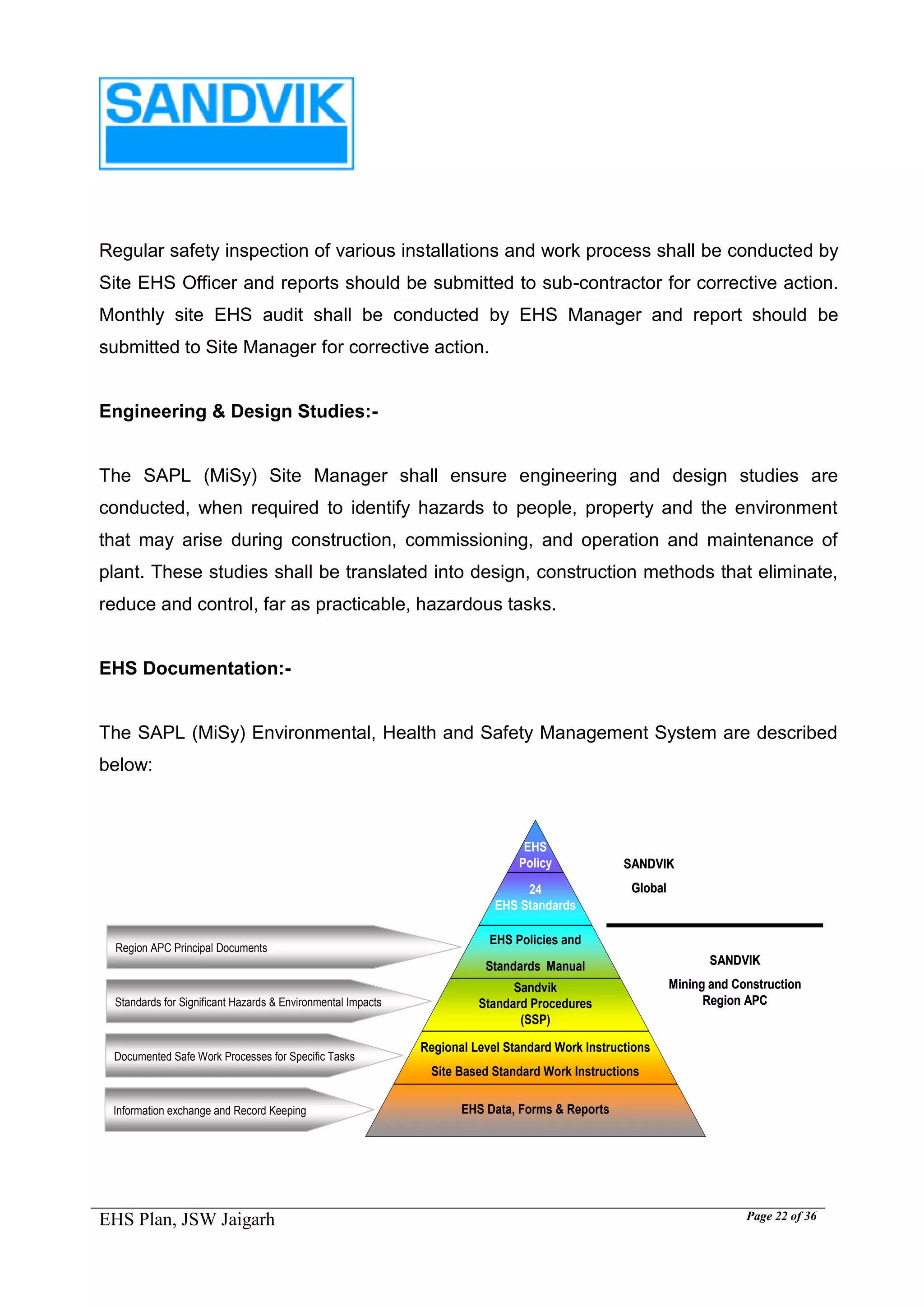 Project EHS Plan | PDF