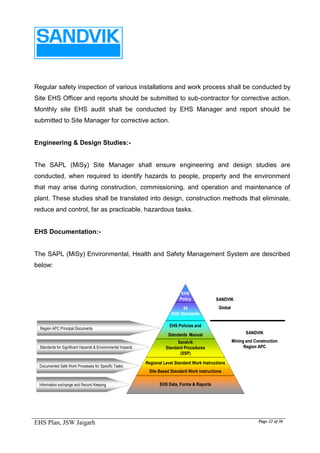 Project EHS Plan | PDF