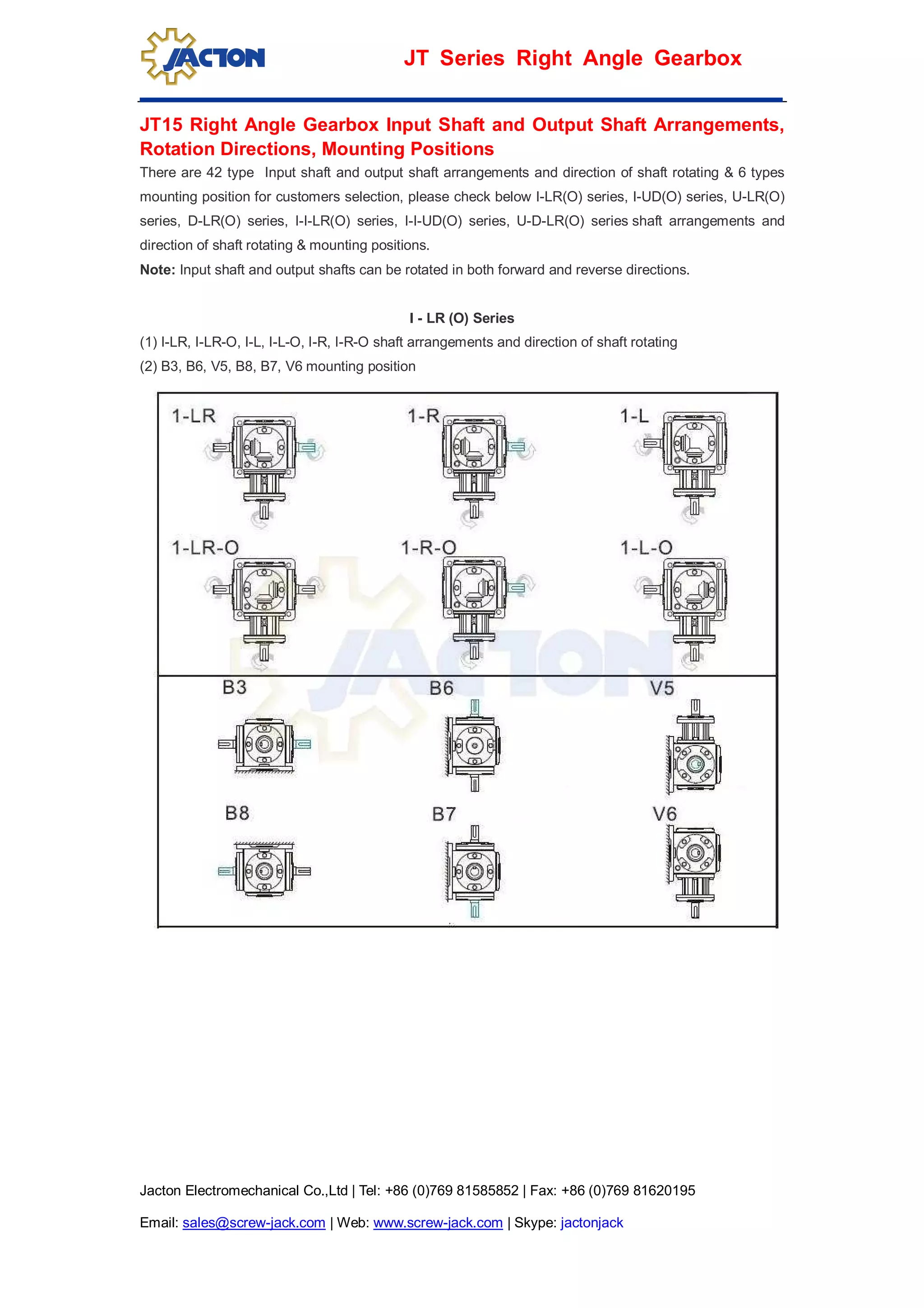Jt15 1 to 1 ratio right angle gearbox,1 1 90 deg gear box,90 degree ...