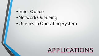 Applications of queue | PPT