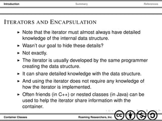 Container Classes | PDF