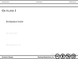 Container Classes | PDF