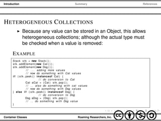 Container Classes | PDF