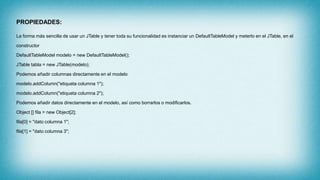 JTABLE | PPTX
