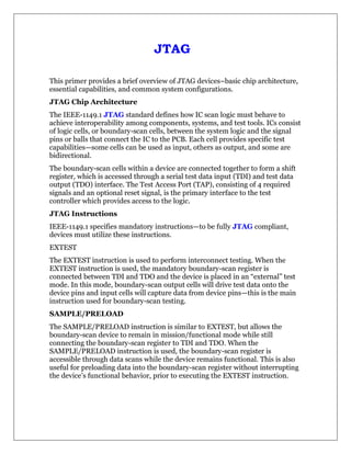 JTAG | PDF