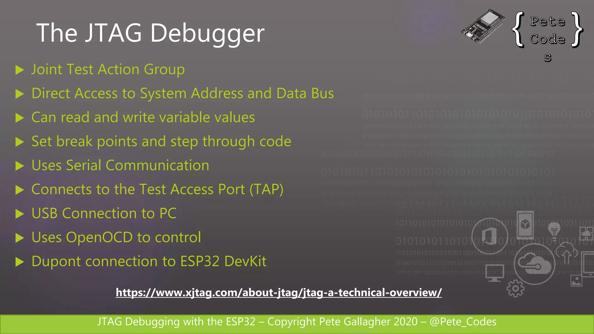 JTAG Debugging with the ESP32, Visual Micro and PlatformIO | PPTX