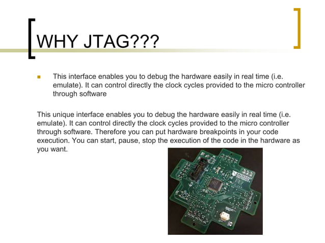 Jtagppt | PPTX | Computing | Technology & Computing