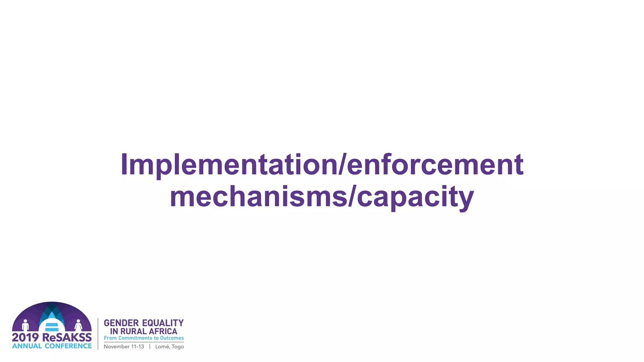 Women's land rights in Africa | PPTX