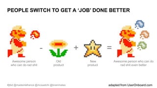 Sydney JTBD meetup - the 4 forces of progress | PPTX