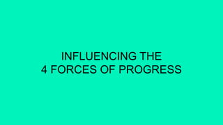 Sydney JTBD meetup - the 4 forces of progress | PPTX