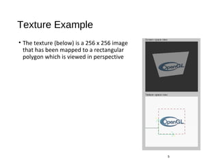 OpenGL Texture Mapping | PPT