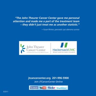 John Theurer Cancer Center at Hackensack University Medical Center | PDF