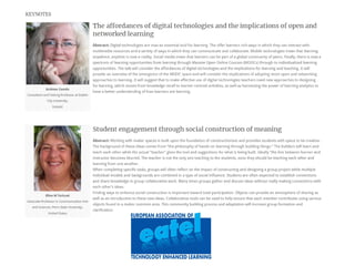 EATEL Summer School on Technology Enhanced learning Jtelss18 | PPT