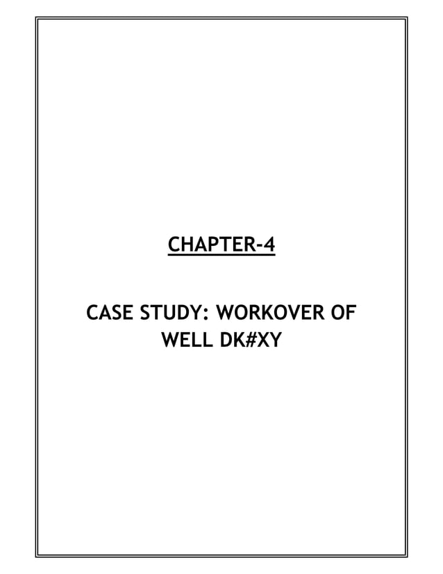 Title: Workover and Production Practices. A Case Study Of Acid Job ...