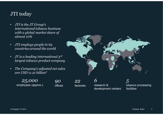 Employer Branding in JTI in Kazakhstan | PDF