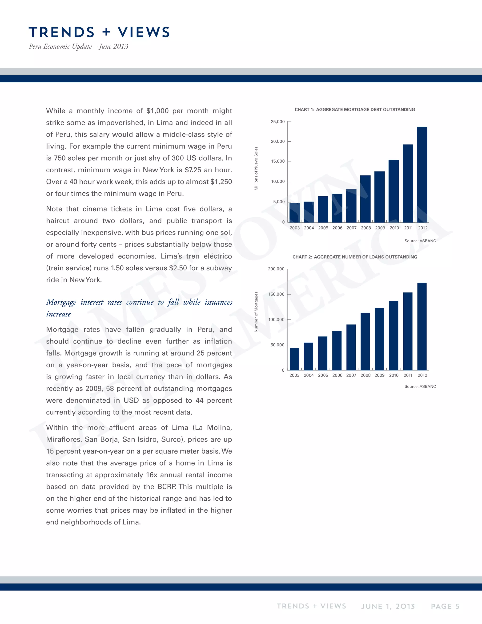 Jtla trends+views peru final_0613 | PDF | Stocks and Bonds | Personal ...