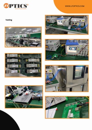 10G Electrical Optical transceiver Data Sheet By JTOPTICS | PDF