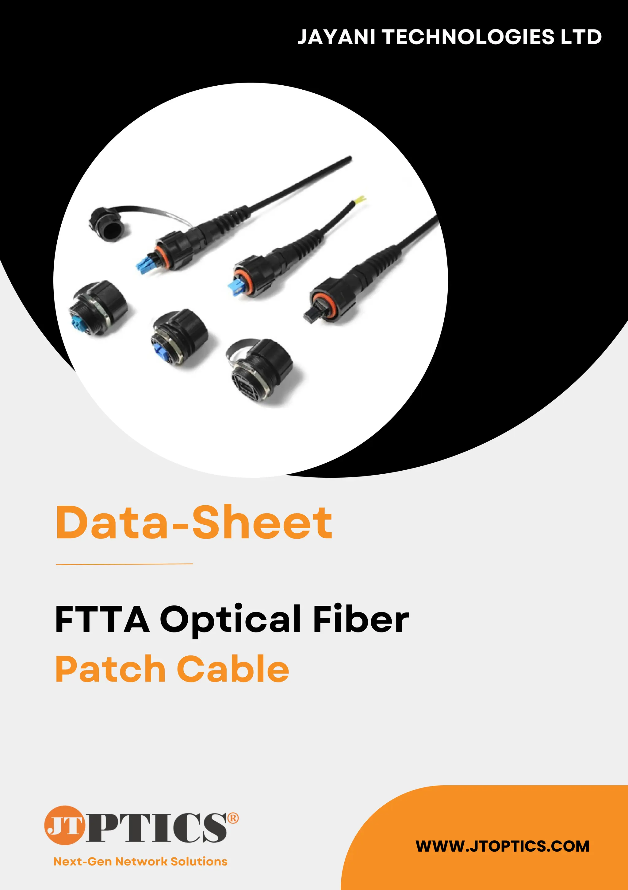 Armored Outdoor FTTA OFC Patch Cable Data Sheet By JTOPTICS | PDF