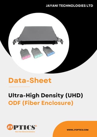 Ultra High Density ODF Patch Panel Data Sheet By JTOPTICS | PDF