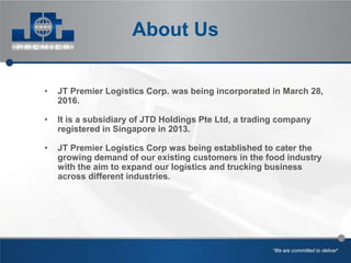 JT Premier Logistics Corp Profile 29.06.16.pptx