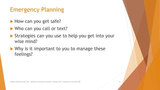 Anger and Anxiety Group Interventions | PPT