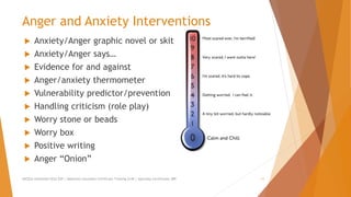 Anger and Anxiety Group Interventions | PPTX