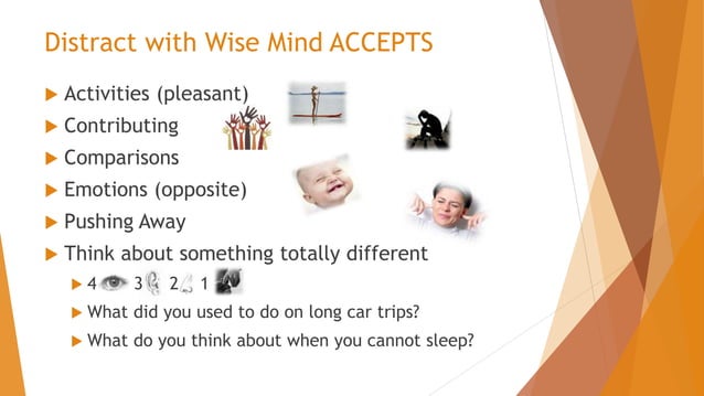 Distress Tolerance Skills and Activities | PPTX | Mental Health ...