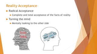 Distress Tolerance Skills and Activities | PPTX