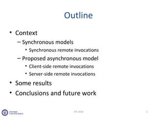 Simple asynchronous remote invocations for distributed real-time Java | PPT | Programming ...