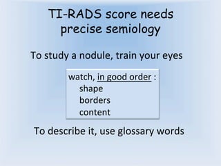 J tramalloni thyroid tirads classification practical applications jfim ...