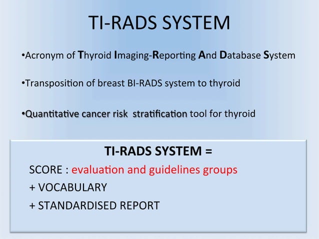 J tramalloni thyroid tirads classification practical applications jfim ...