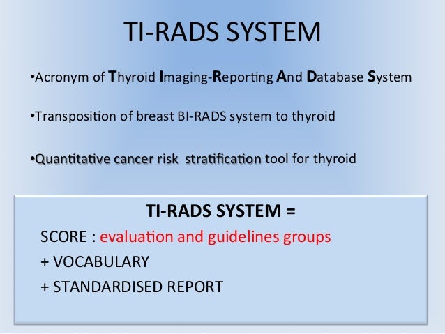 J tramalloni thyroid tirads classification practical applications jf…