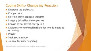 Coping Skills and Defenses | PPTX