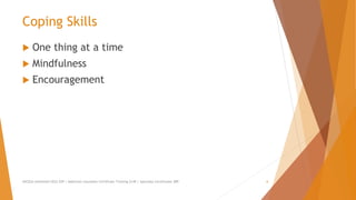 Coping Skills and Defenses | PPTX