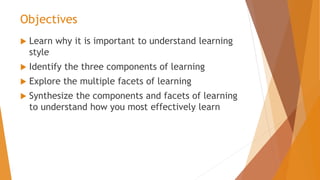 Improving Effectiveness with Different Learning Styles in Individual ...