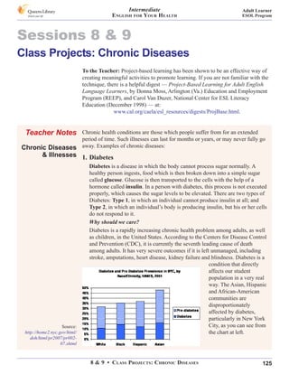 Project Based Learning for ESOL Health Literacy: TESOL Convention 2010 ...
