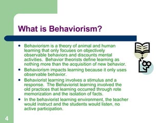 Jt Tb Behaviorism | PPT