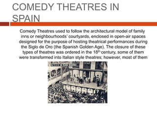 Spanish theatre | PPTX