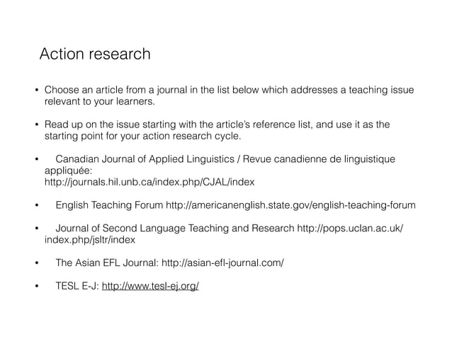 Research project | PPT