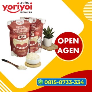 Produsen Beras Porang Solo | PDF