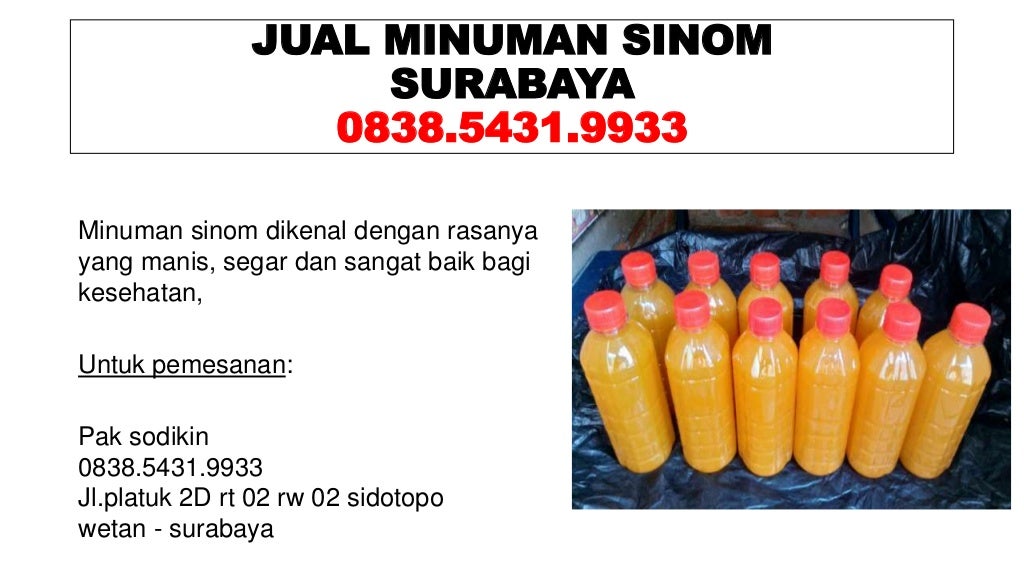 0838.5431.9933 Jual Es Sinom Surabaya, Sinom Jamu, Sinom Minuman Kema…