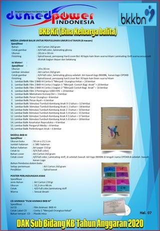 Jual produk juknis dak bkkbn 2020 | PDF
